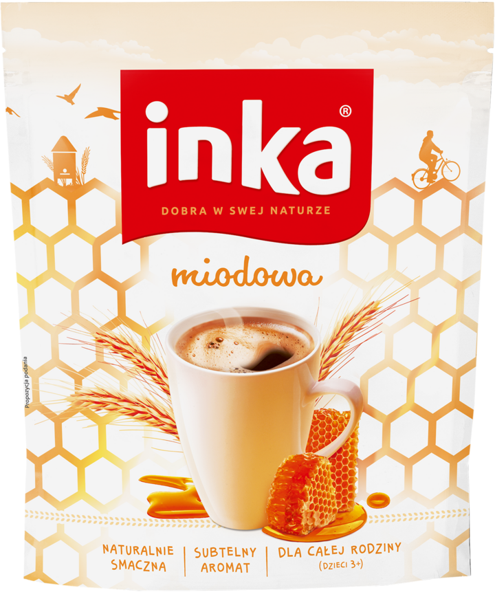 INKA, kawa zbożowa, rozpuszczalna, z miodem, 200 g | Drogeria Rossmann.pl