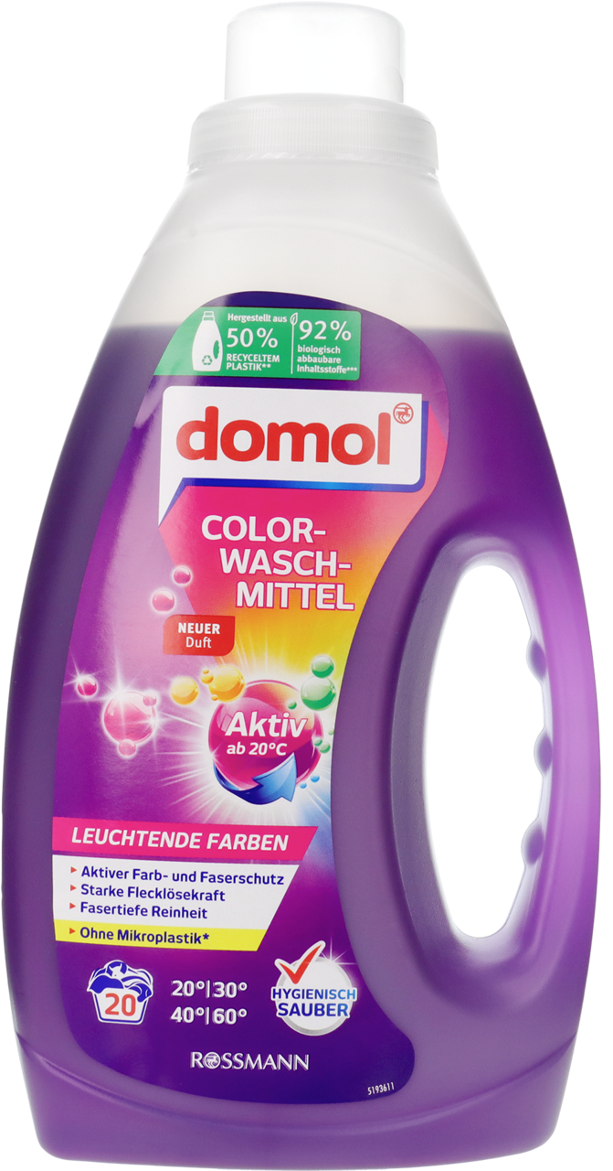 DOMOL, płyn do prania tkanin kolorowych, 1,1 l | Drogeria Rossmann.pl