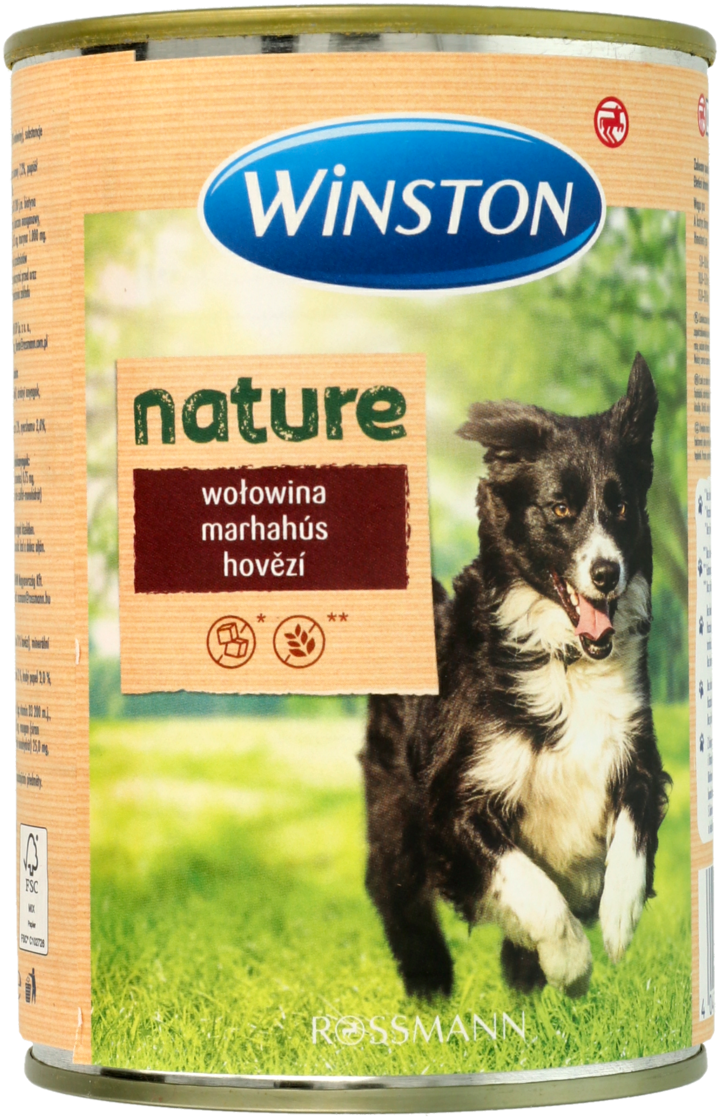 WINSTON, Nature , karma pełnoporcjowa mokra dla dorosłych psów, z ...