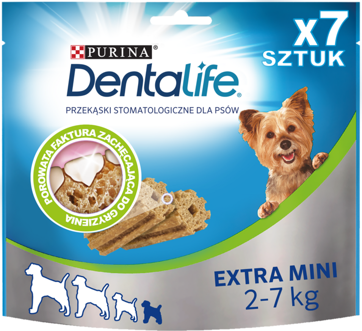 PURINA DENTALIFE, Extra Mini, karma uzupełniająca dla dorosłych psów, 2 ...