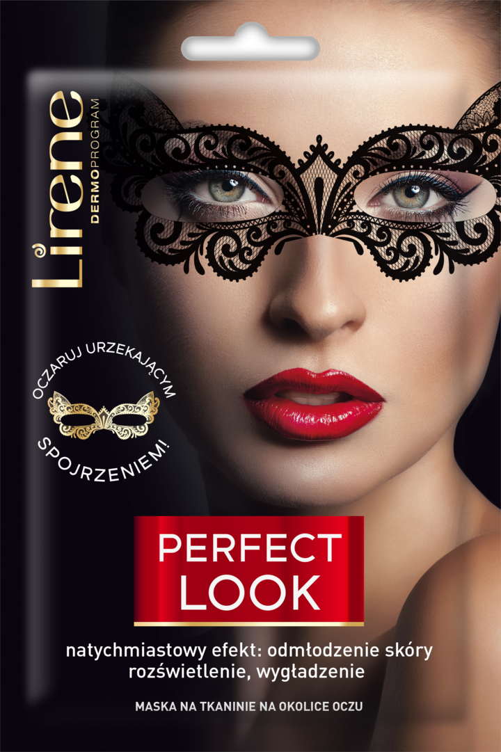 LIRENE, maska na tkaninie na okolice oczu, perfect look, 1 szt ...
