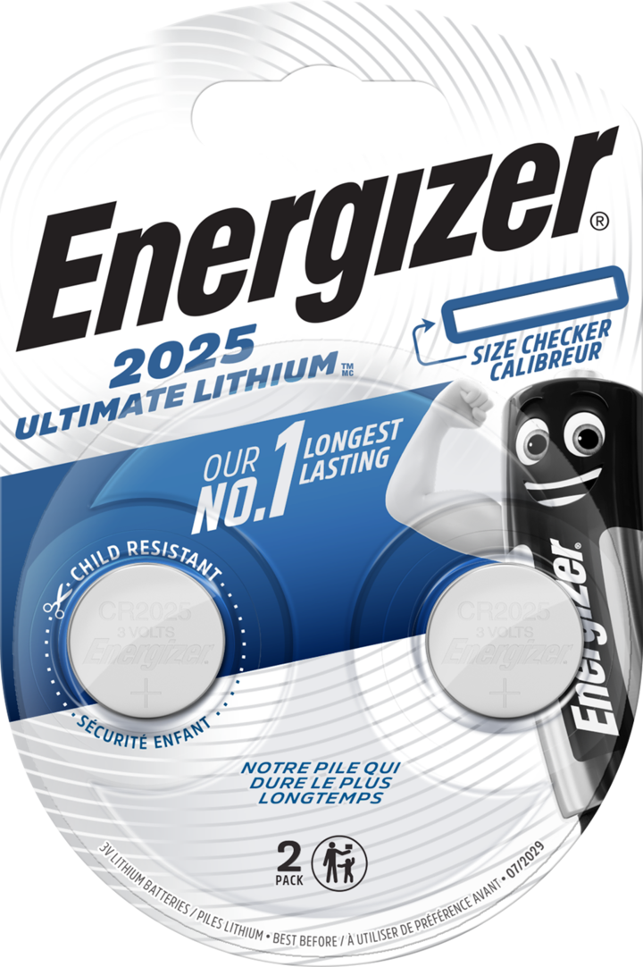 ENERGIZER, baterie alkaiczne CR2025, 2 szt. | Drogeria Rossmann.pl