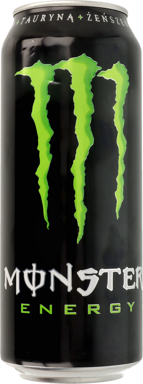 MONSTER, Energy , napój energetyczny, z tauryną i żeń szeniem, 500 ml ...