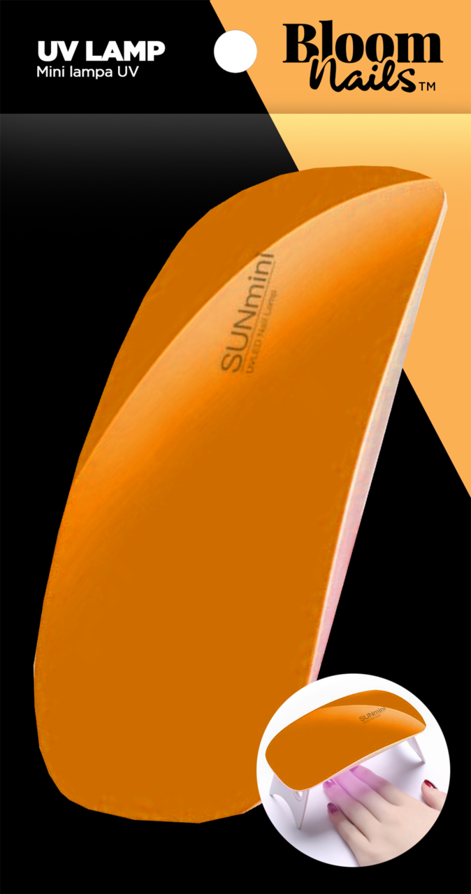 BLOOM NAILS, lampa UV LED, mini, 4,5W, 1 szt. | Drogeria Rossmann.pl
