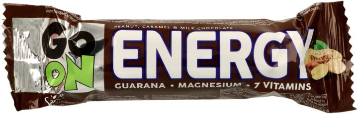 GO ON, , baton, z orzeszkami arachidowymi i karmelem, 50 g | Drogeria ...