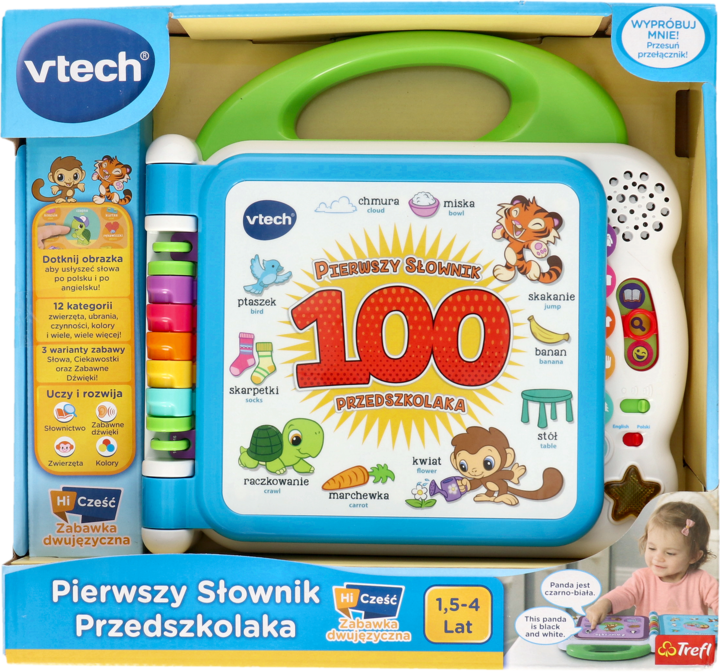 TREFL VTECH BABY, Pierwszy Słownik Przedszkolaka,, 1 szt. | Drogeria ...