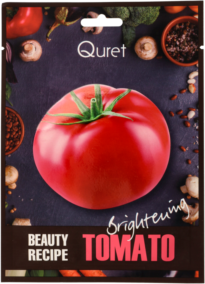 QURET, Beauty Recipe , maseczka do twarzy, w płachcie, rozjaśniająca ...