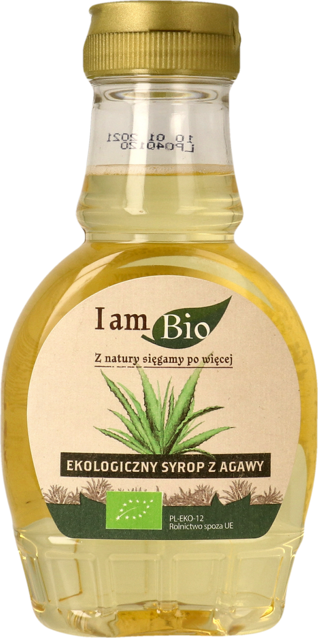 I AM BIO, syrop z agawy, ekologiczny, 345 g | Drogeria Rossmann.pl