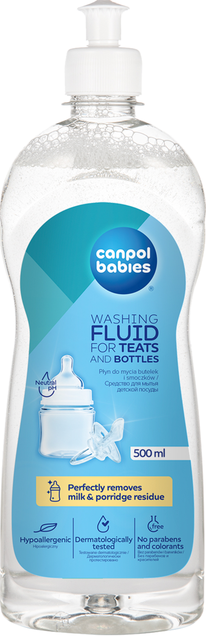 CANPOL BABIES, płyn do mycia smoczków i buteek, 500 ml | Drogeria ...