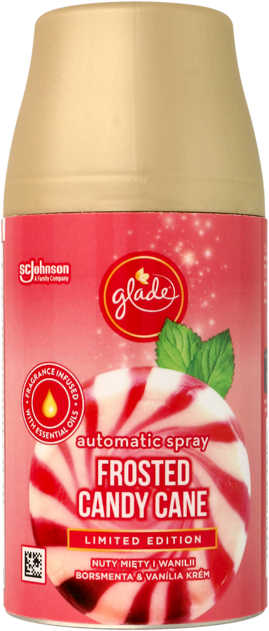 GLADE, zapas do odświeżacza powietrza Frosted Candy Cane, 269 ml ...