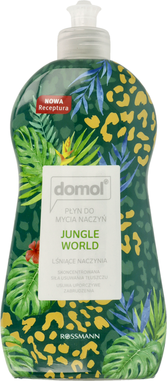 DOMOL, Jungle World , płyn do mycia naczyń, 500 ml | Drogeria Rossmann.pl