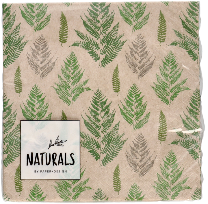 DUNI, Naturals , serwetki, Liście, wym. 33 x 33 cm, 25 szt. | Drogeria ...