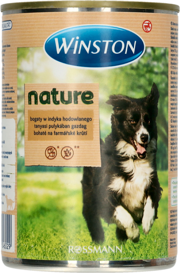 WINSTON, Nature , karma pełnoporcjowa mokra dla dorosłych psów, z ...
