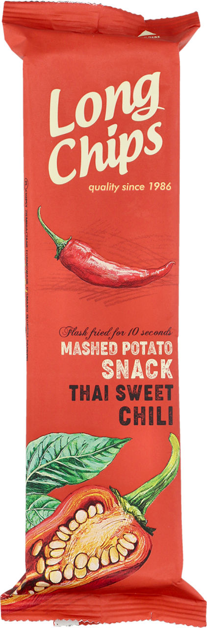 LONG CHIPS, chipsy o smaku słodkiej papryki chilli, 75 g | Drogeria ...