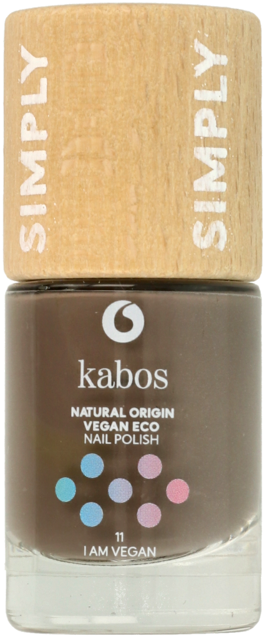 KABOS, Simply , lakier do paznokci, wegański, ekologiczny, nr 11 I am ...