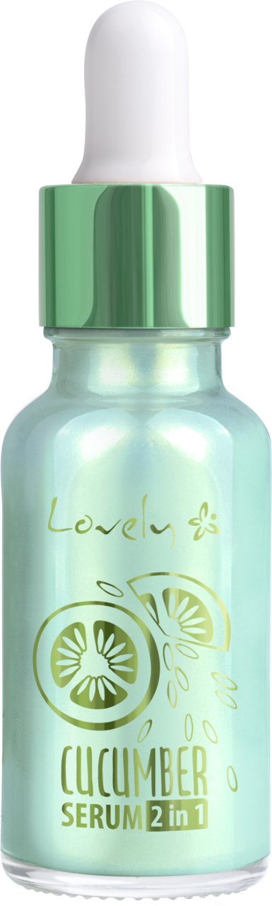 Lovely, Cucumber , baza pod makijaż, 2w1, odżywcza, z ekstraktem z ...