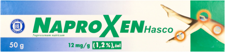 NAPROXEN HASCO, żel o działaniu przeciwbólowym i przeciwzapalnym, 1,2% ...