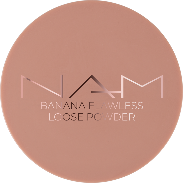NAM, Banana Flawless , puder do twarzy, sypki, wygładzający, 8 g ...