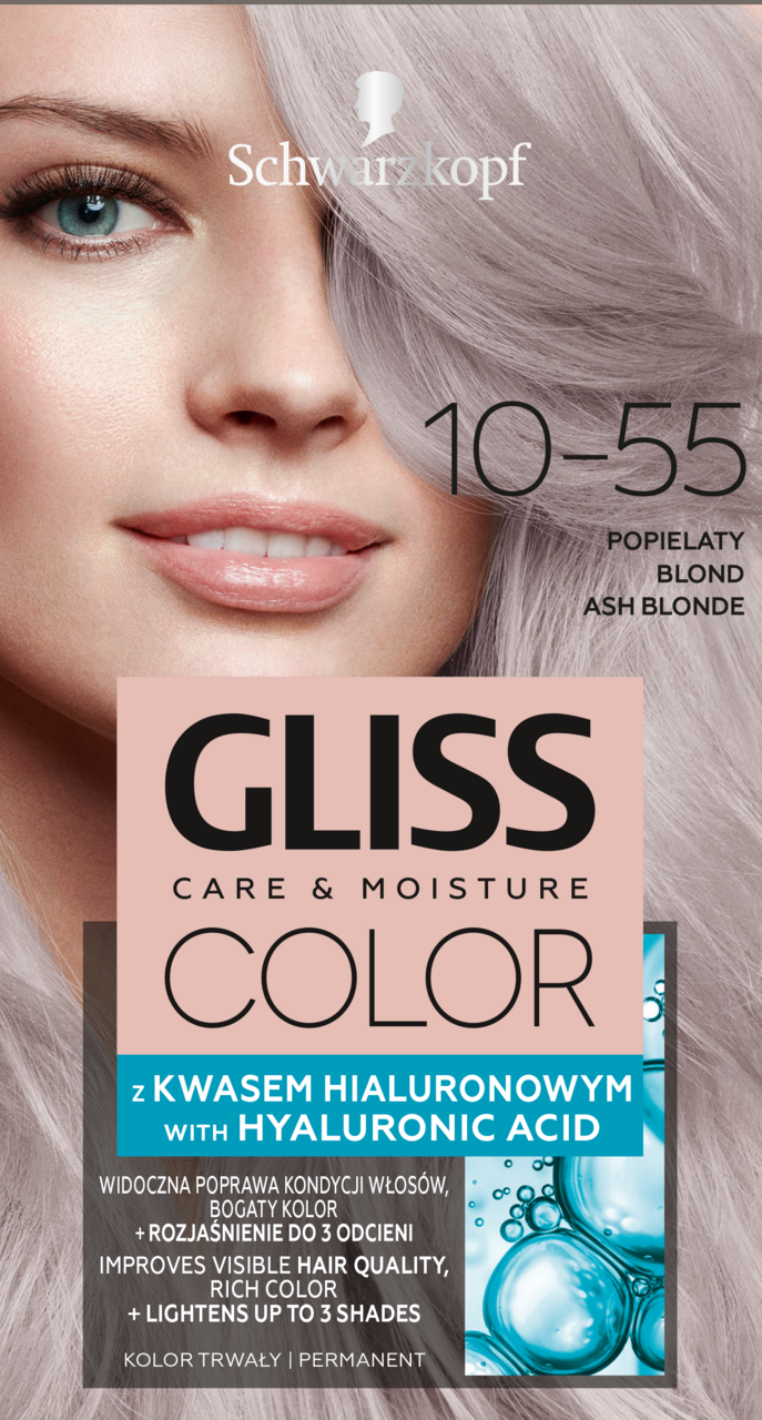 SCHWARZKOPF GLISS COLOR, Care & Moisture , farba do włosów, trwała, nr ...