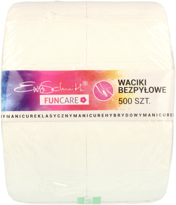 EWA SCHMITT, FunCare , waciki bezpyłowe, w rolce, 500 szt. | Drogeria ...