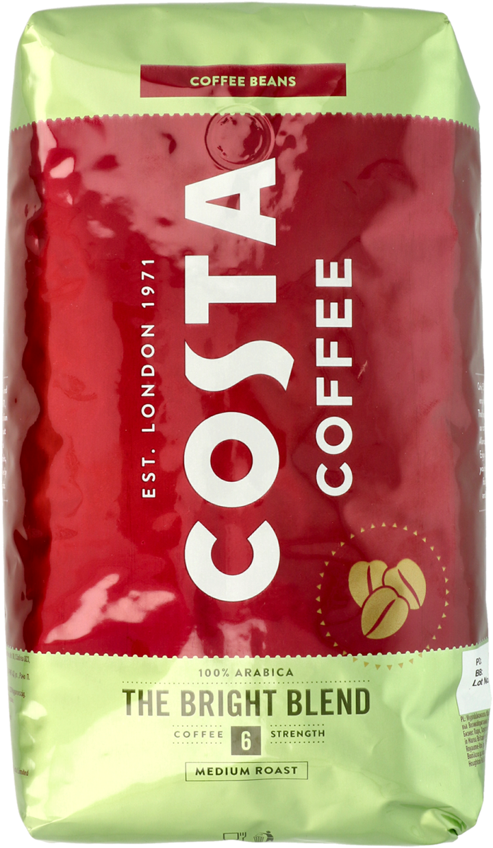 COSTA COFFEE, , kawa ziarnista, 100 % Arabica, Medium Roast, 1 kg ...