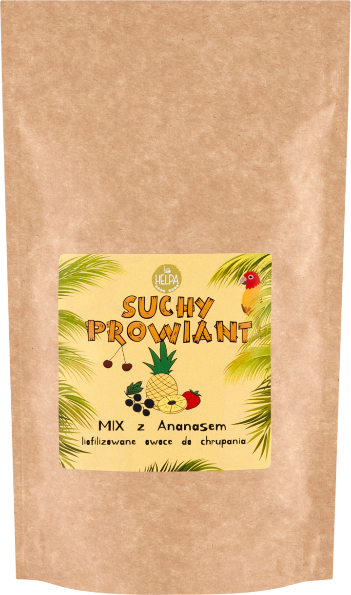 HELPA, Suchy Prowiant , owoce liofilizowane, mix z ananasem, 20 g ...
