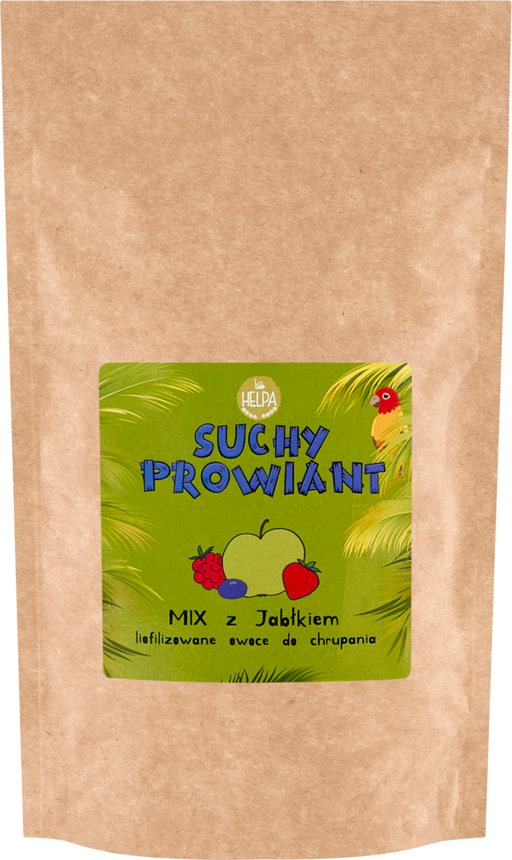 HELPA, Suchy Prowiant , owoce liofilizowane, mix z jabłkiem, 20 g ...