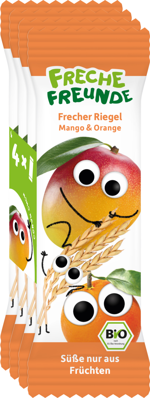 FRECHE FREUNDE, baton owocowy, organiczny, z ziarnami, Mango ...