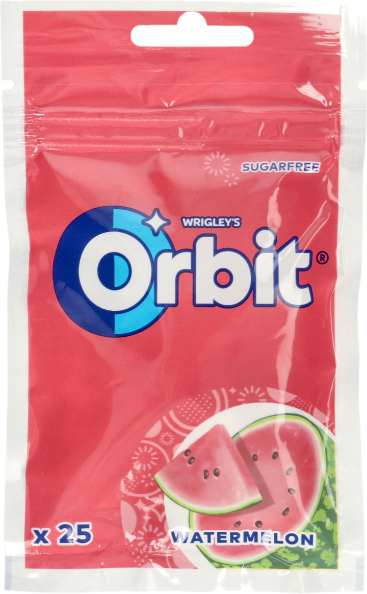 WRIGLEY'S ORBIT, Watermelon , guma do żucia, w drażetkach, o smaku ...