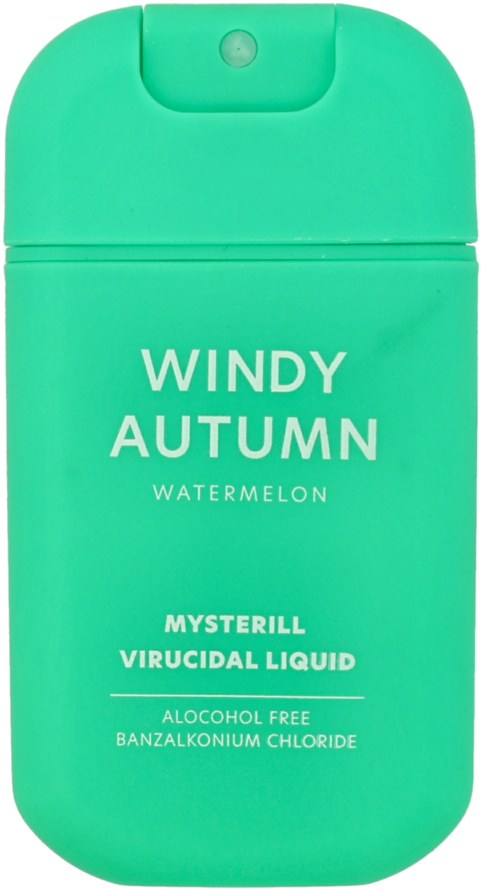 HISKIN, Windy Autumn , spray do dezynfekcji rąk, o działaniu bakterio ...