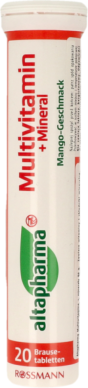 ALTAPHARMA, tabletki musujące, Multiwitamina i Minerały, suplement ...