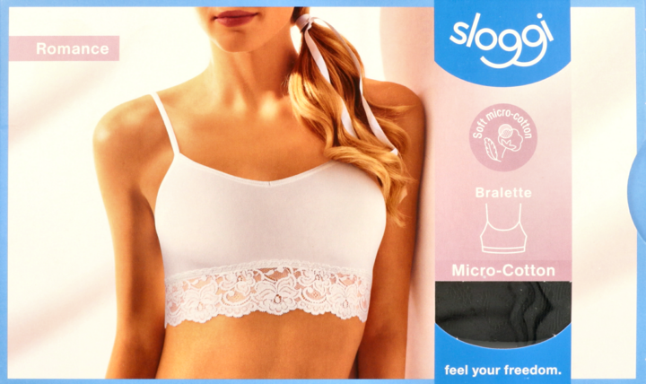 SLOGGI, Romance , biustonosz, braletka, czarny, rozm. 38, 1 szt. | Drogeria Rossmann.pl