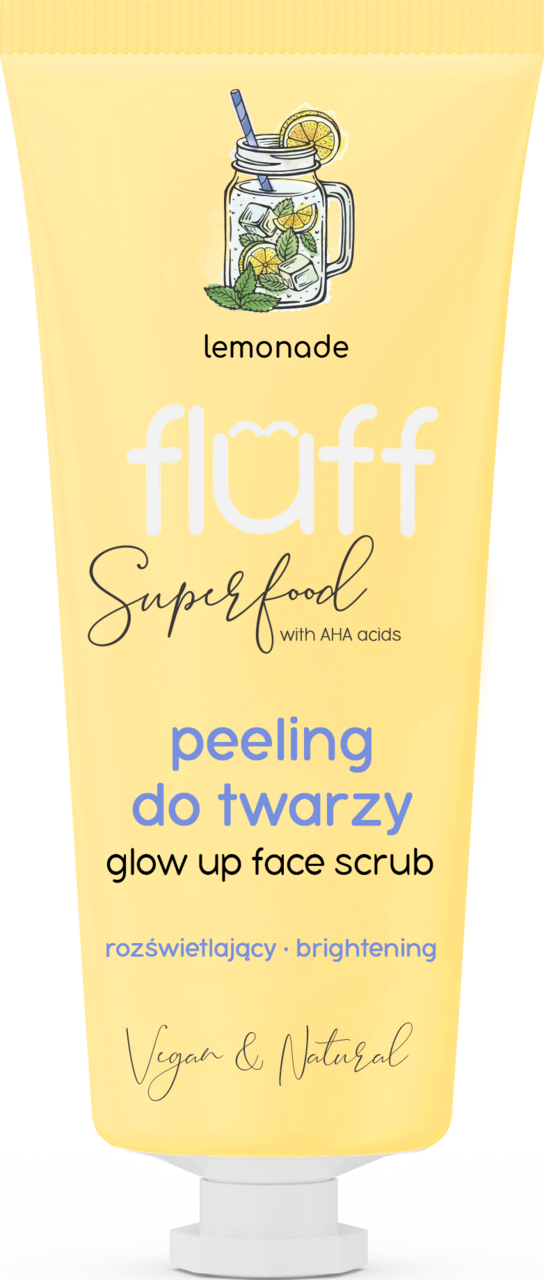 FLUFF, , peeling do twarzy, rozświetlający, 75 ml | Drogeria Rossmann.pl