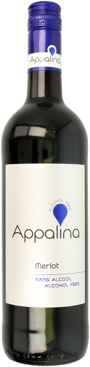 APPALINA, Niemcy , wino bezalkoholowe, czerwone, półsłodkie, 750 ml ...