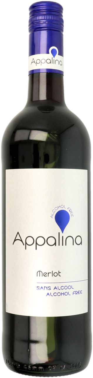 APPALINA, Niemcy , wino bezalkoholowe, czerwone, półsłodkie, 750 ml ...