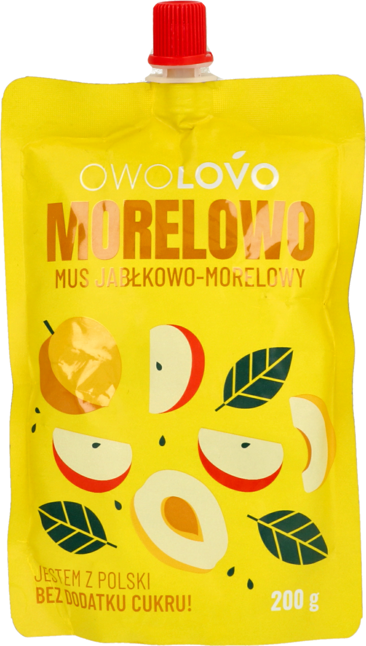 OWOLOVO, Morelowo , mus jabłkowo-morelowy, 200 g | Drogeria Rossmann.pl