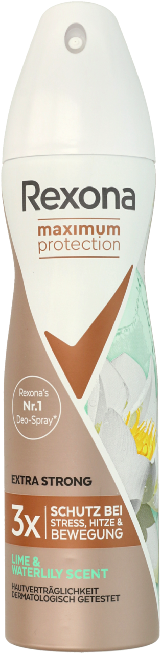 REXONA, Maximum Protection Extra Strong, antyperspirant w spray'u, Lime ...