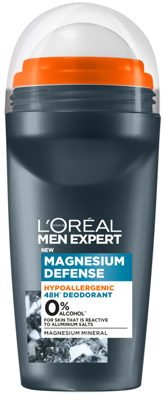L'ORÉAL PARIS MEN EXPERT, Magnesium Defense , dezodorant w kulce ...