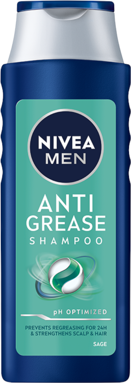 NIVEA MEN, Anti Grease , szampon do włosów, 400 ml | Drogeria Rossmann.pl