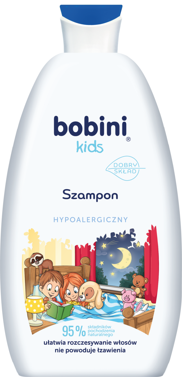 BOBINI, Kids , szampon do włosów, hipoalergiczny, 500 ml | Drogeria ...