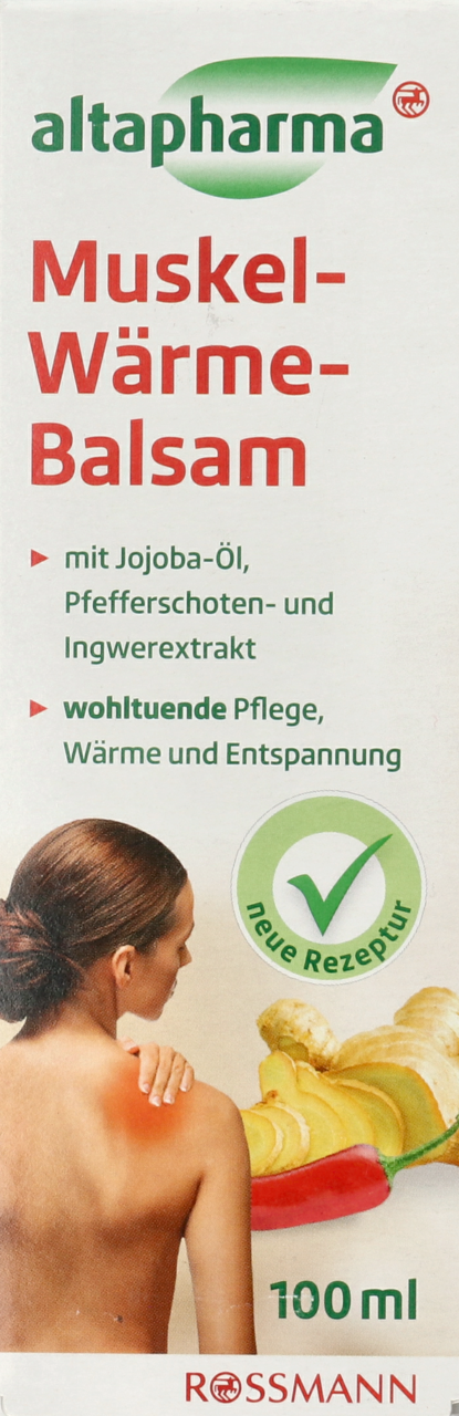 ALTAPHARMA, maść rozgrzewająca mięśnie, 100 ml | Drogeria Rossmann.pl