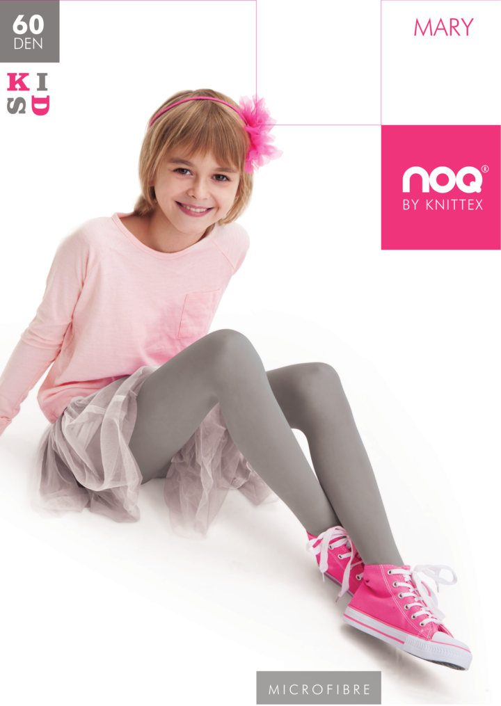 KNITTEX, Kids , rajstopy z mikrofibry, 60 den, Mary, Nero, rozm. 146 ...