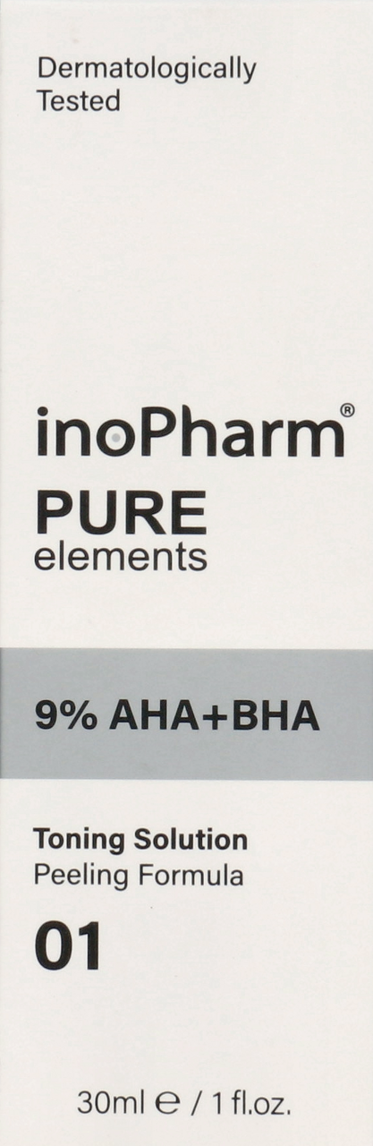 INOPHARM PURE ELEMENTS, peeling do twarzy, z 9% kwasami AHA i BHA, 30 ...