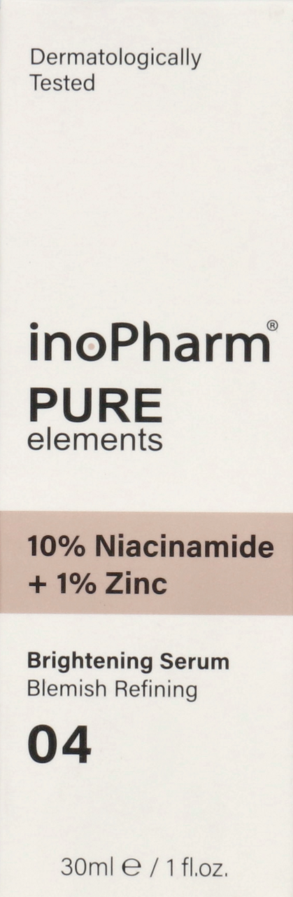 INOPHARM PURE ELEMENTS, , serum do twarzy, z 10% niacynamidem, 30 ml ...