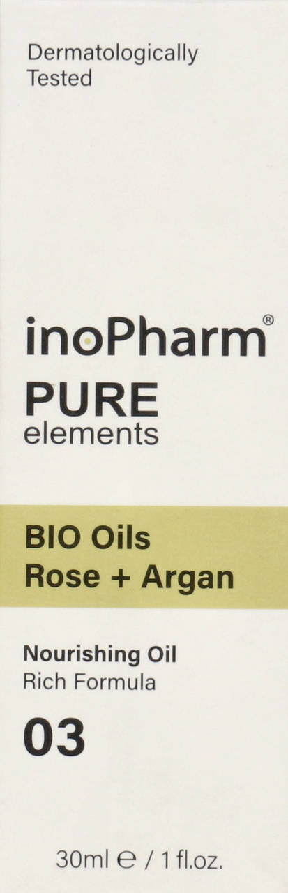 INOPHARM PURE ELEMENTS, , serum do twarzy, z bioolejkiem z róży i ...