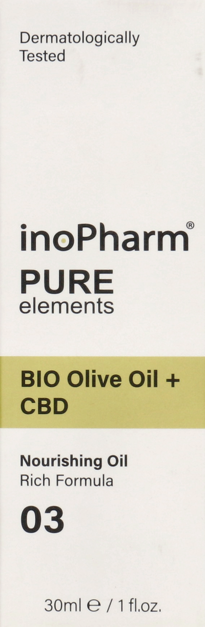 INOPHARM PURE ELEMENTS, , serum do twarzy, z olejkiem CBD, 30 ml ...