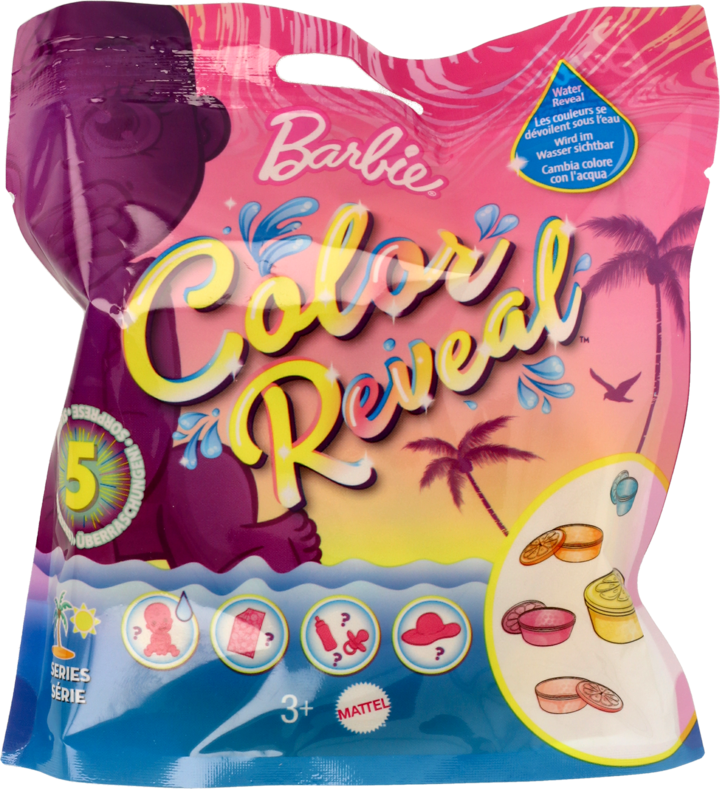 BARBIE, Color Reveal, figurka Wakacyjny Bobas, 1 szt. | Drogeria ...