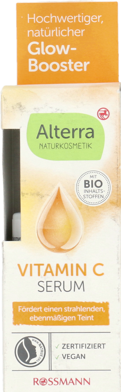 ALTERRA, Vitamin C , serum do twarzy, z witaminą C, 30 ml | Drogeria ...