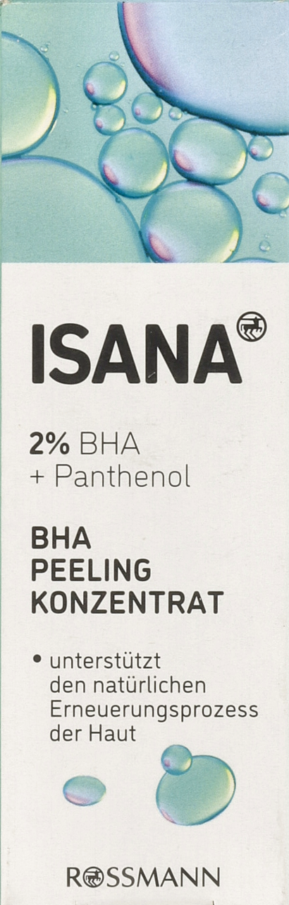 ISANA, Love Your Skin , peeling-koncentrat do twarzy, z kwasem ...