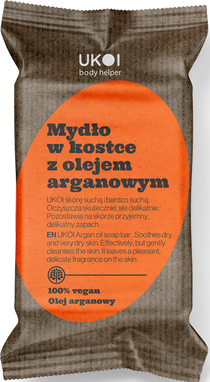 UKOI, mydło w kostce z olejem arganowym, 100 g | Drogeria Rossmann.pl